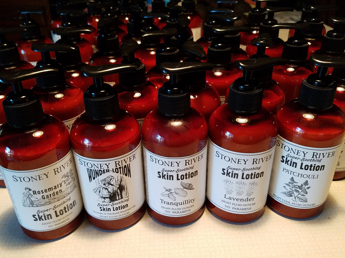 Handcrafted Body Lotion (with fragrance oils) – Stoney River Soap